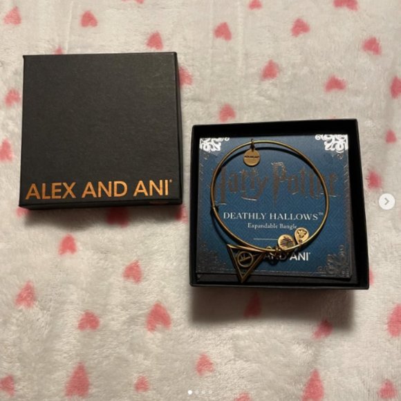 Alex and Ani | Jewelry | Alex And Ani Harry Potter Deathly Hallows Bracelet | Poshmark